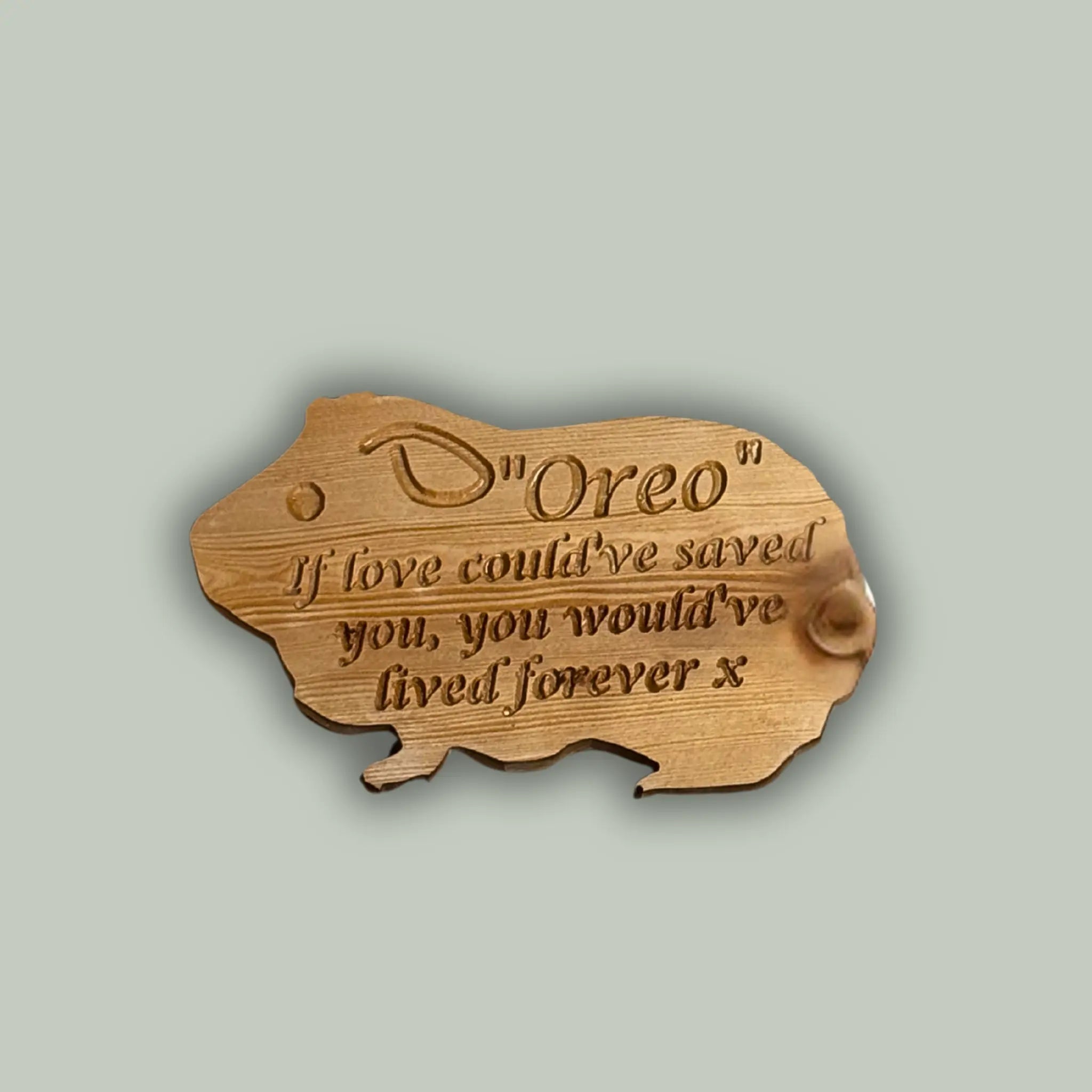 Personalised Small Pet Memorial Garden Stake | Rabbit Guinea Pig ...